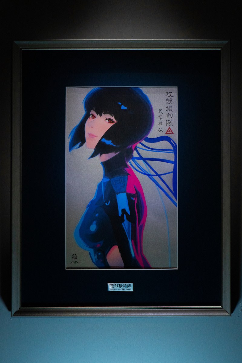 Ghost in the Shell: SAC_2045 Motoko Ukiyo-e Woodcut Print - Tokyo Otaku ...