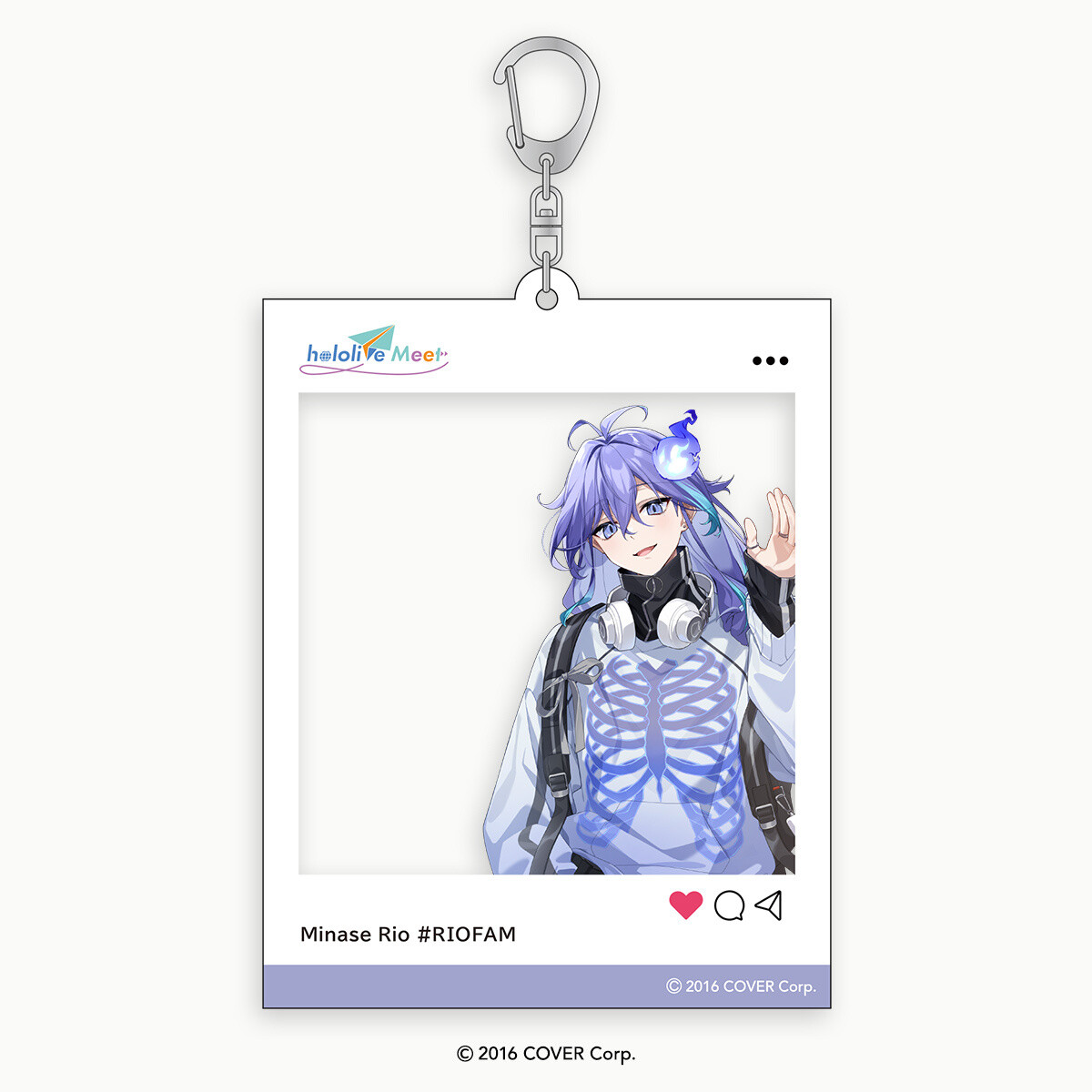 hololive Meet 2024 Social Media Style Acrylic Keychain - Minase Rio ...