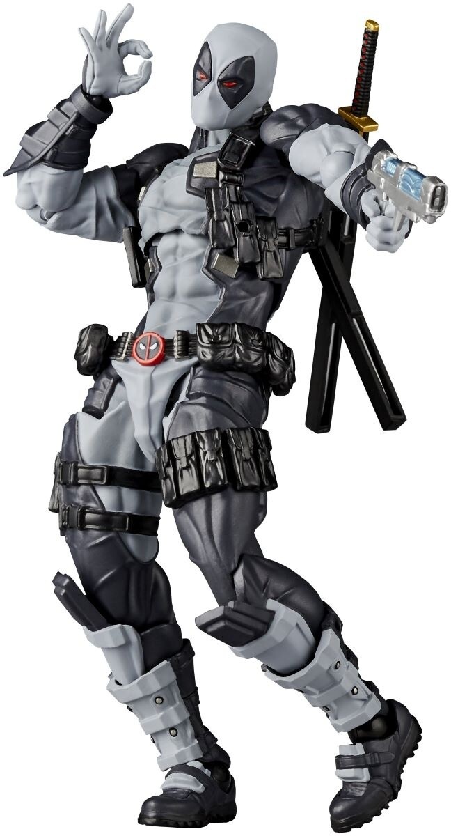 Revoltech Amazing Yamaguchi Deadpool Ver. 2.5 X-Force Color Edition ...