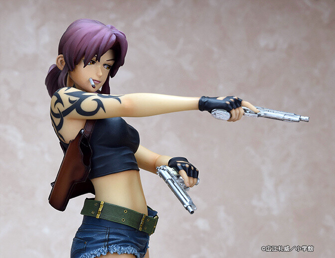 Black Lagoon Revy: Two Hand 2022 Ver. A 1/6 Scale Figure - Tokyo Otaku ...