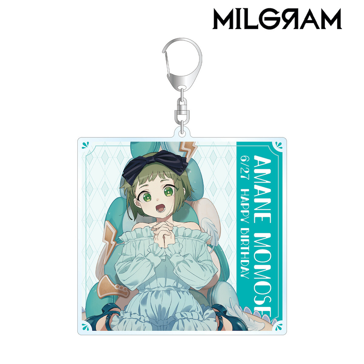 Milgram Amane: Birthday Ver. Big Acrylic Keychain - Tokyo Otaku Mode (TOM)