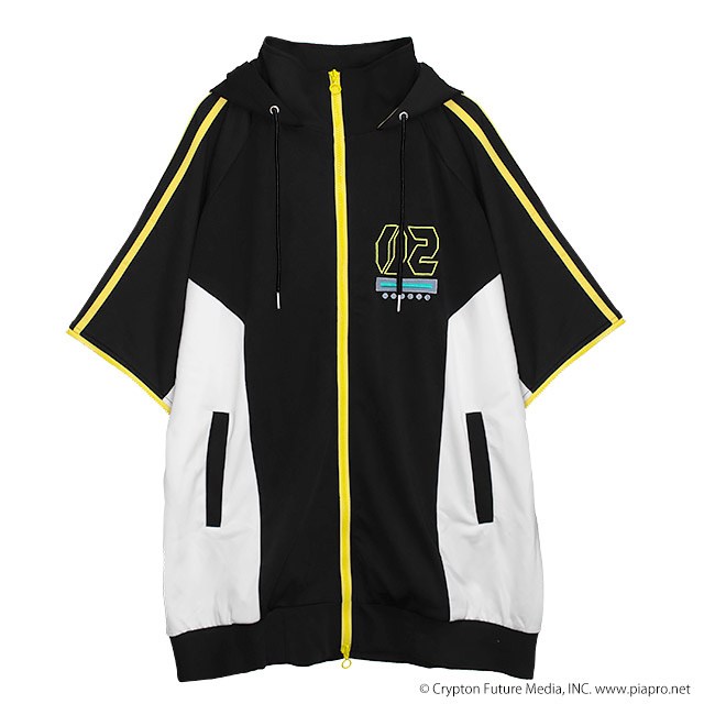 LISTEN FLAVOR Kagamine Rin & Len Jersey Hoodie Black (Re-run) - Tokyo ...