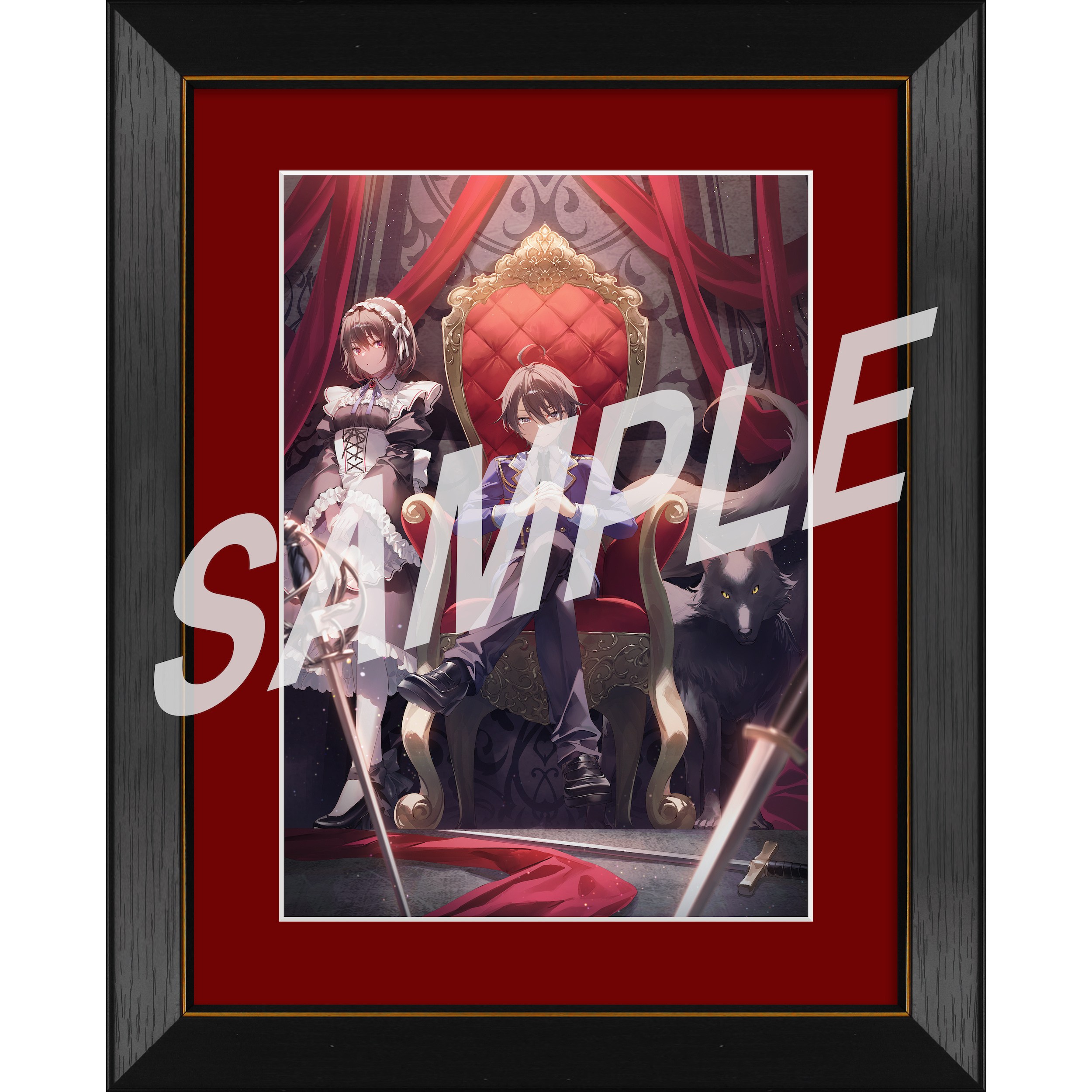 The Demon Sword Master of Excalibur Academy Completion Commemoration A4 ...
