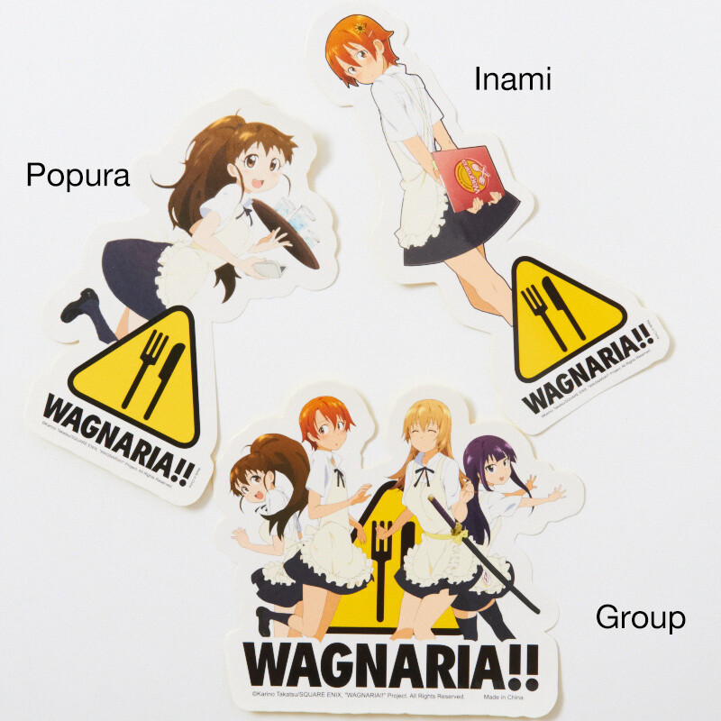 Wagnaria!! Character Stickers - Tokyo Otaku Mode (TOM)