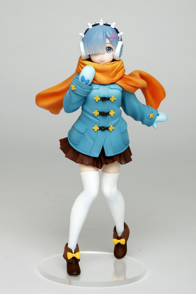 Re:Zero Rem: Winter Cloth Ver. Non-Scale Figure: Taito - Tokyo Otaku ...