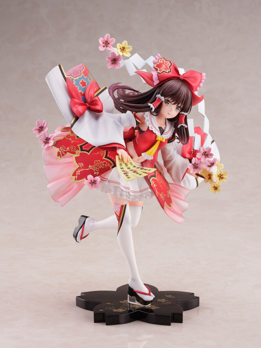 Touhou Project Fuzichoco Illustration Reimu Hakurei 1/7 Scale Figure ...