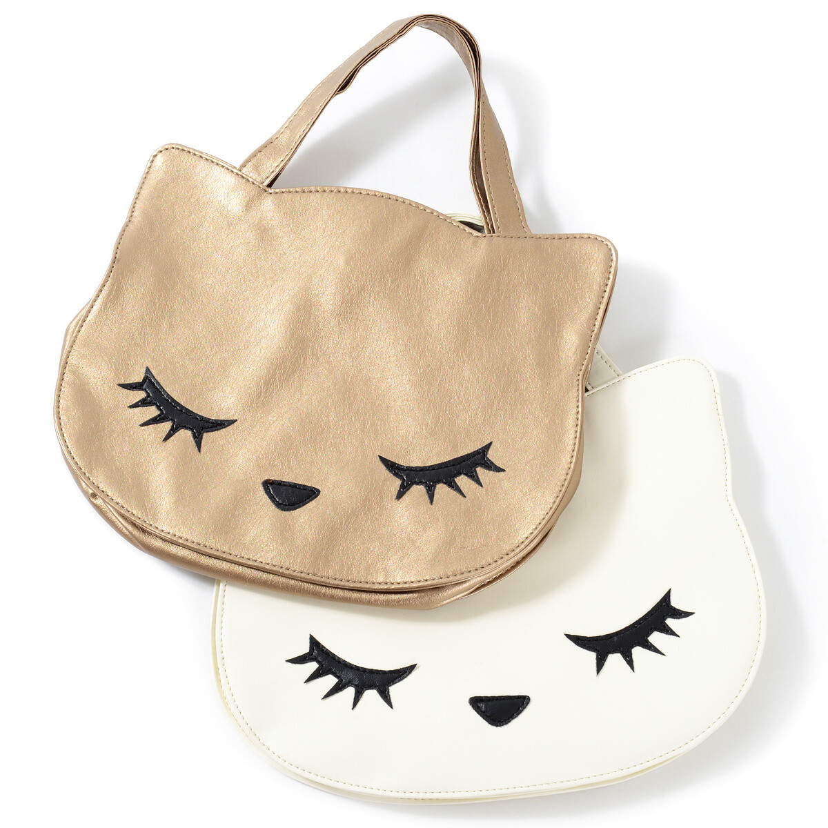 Osumashi Pooh-chan Mini Bags (Bronze & Ivory) - Tokyo Otaku Mode (TOM)
