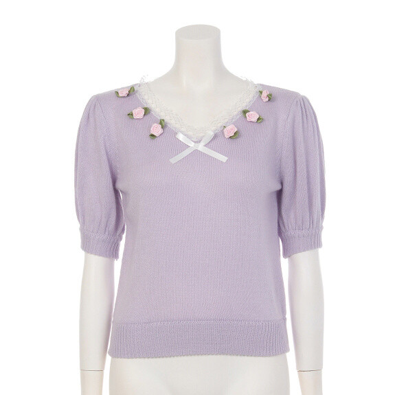 Swankiss Flower Knit Top - Tokyo Otaku Mode (TOM)