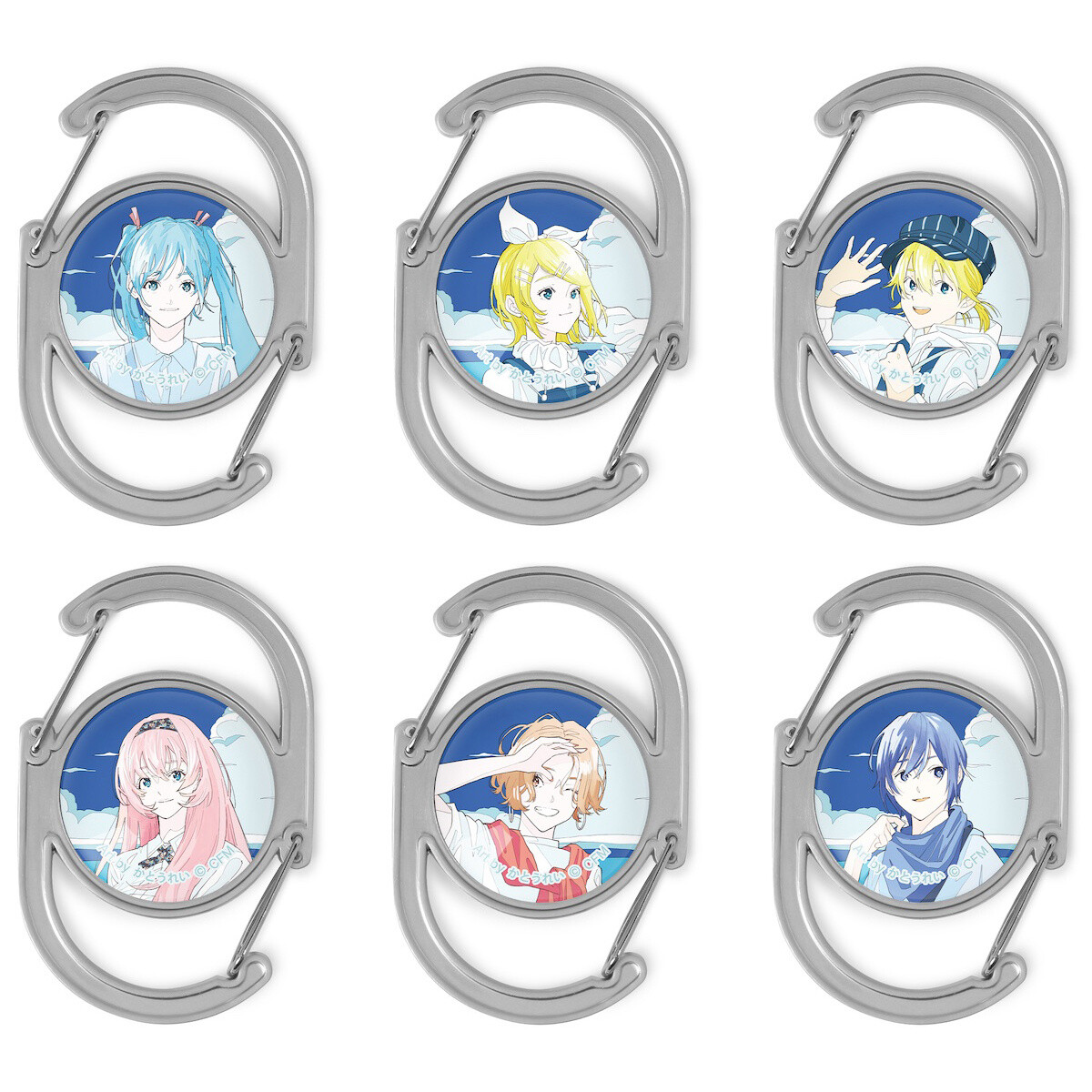 Piapro Characters Early Summer Ver. Glass Carabiner Collection - Tokyo Otaku Mode (TOM)