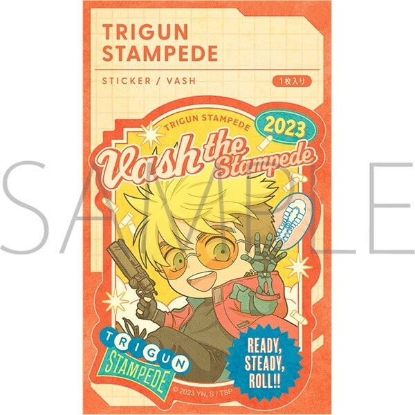 Trigun Stampede Chibi Character Sticker - Tokyo Otaku Mode (TOM)