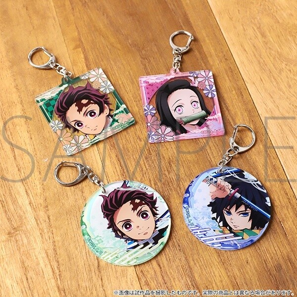 Demon Slayer: Kimetsu no Yaiba Tanjiro Acrylic Keychain B - Tokyo Otaku ...
