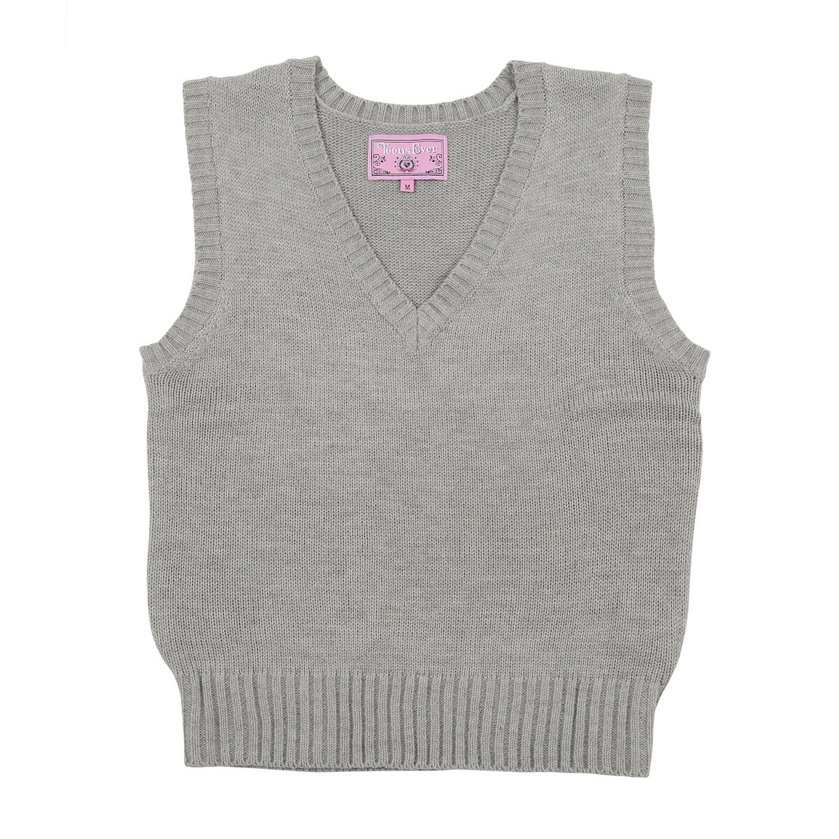 Teens Ever High School Uniform Vest (Heather Gray) - Tokyo Otaku Mode (TOM)