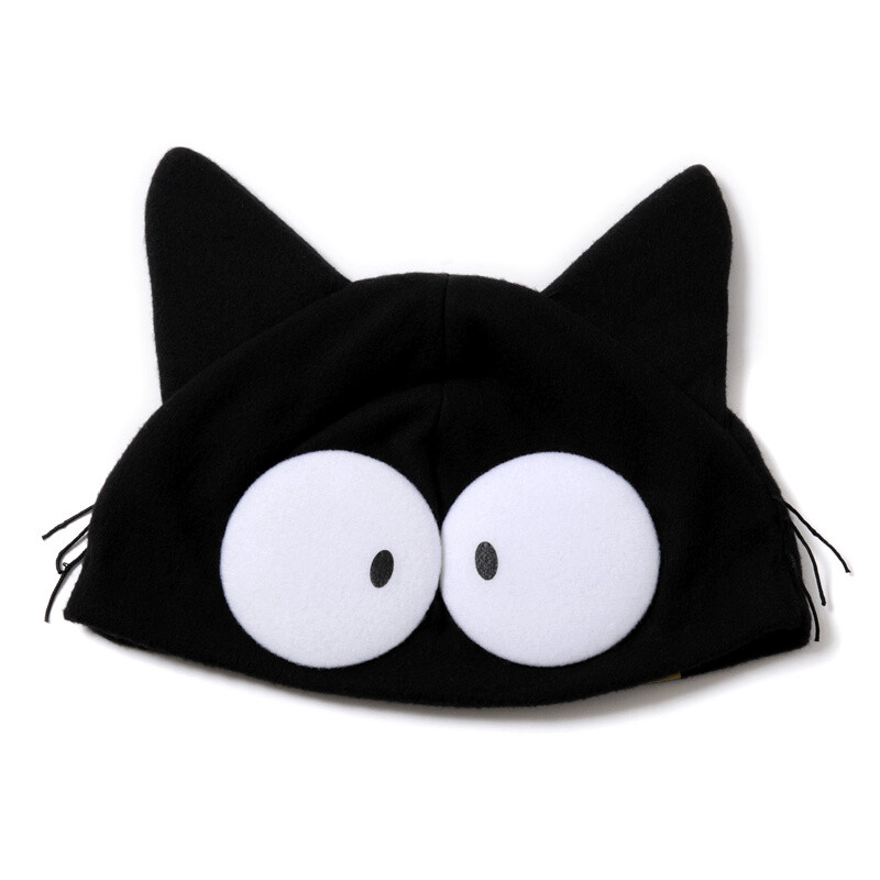FLCL Takkun Black Cat Fleece Cap - Tokyo Otaku Mode (TOM)