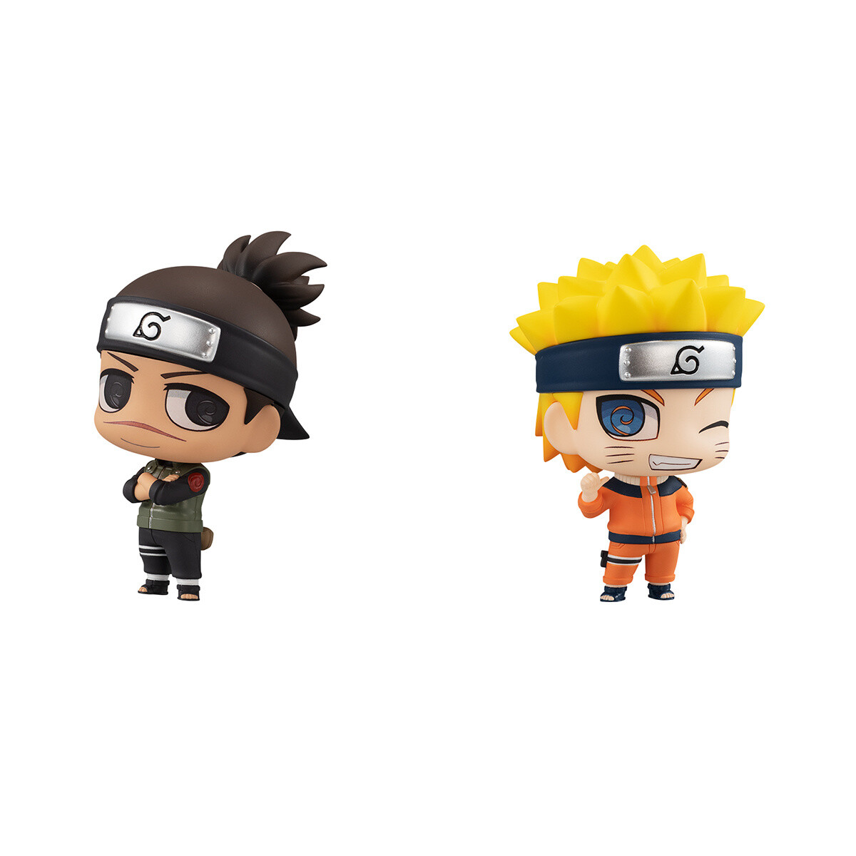 Chimi-Mega Buddy Naruto Iruka&Naruto Figures: Megahouse - Tokyo Otaku ...