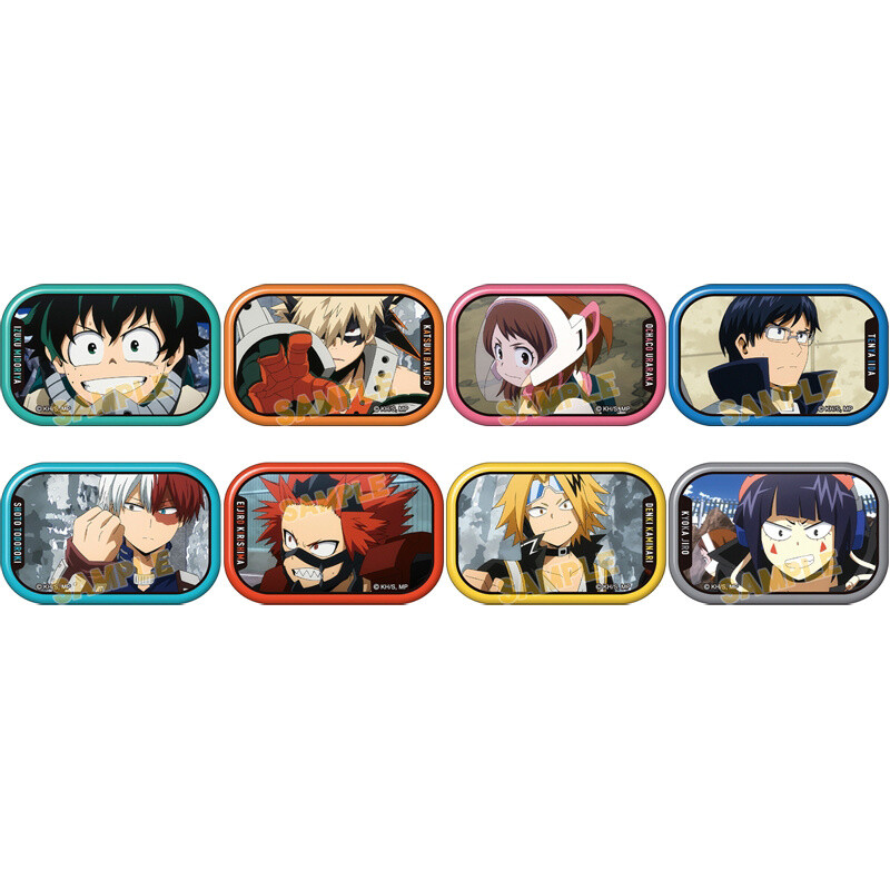 My Hero Academia Anime Scenes Character Badge Collection Box Set ...