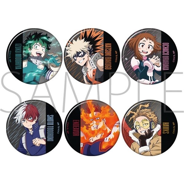 My Hero Academia Metal Pin Badge Box Set Tokyo Otaku Mode Tom