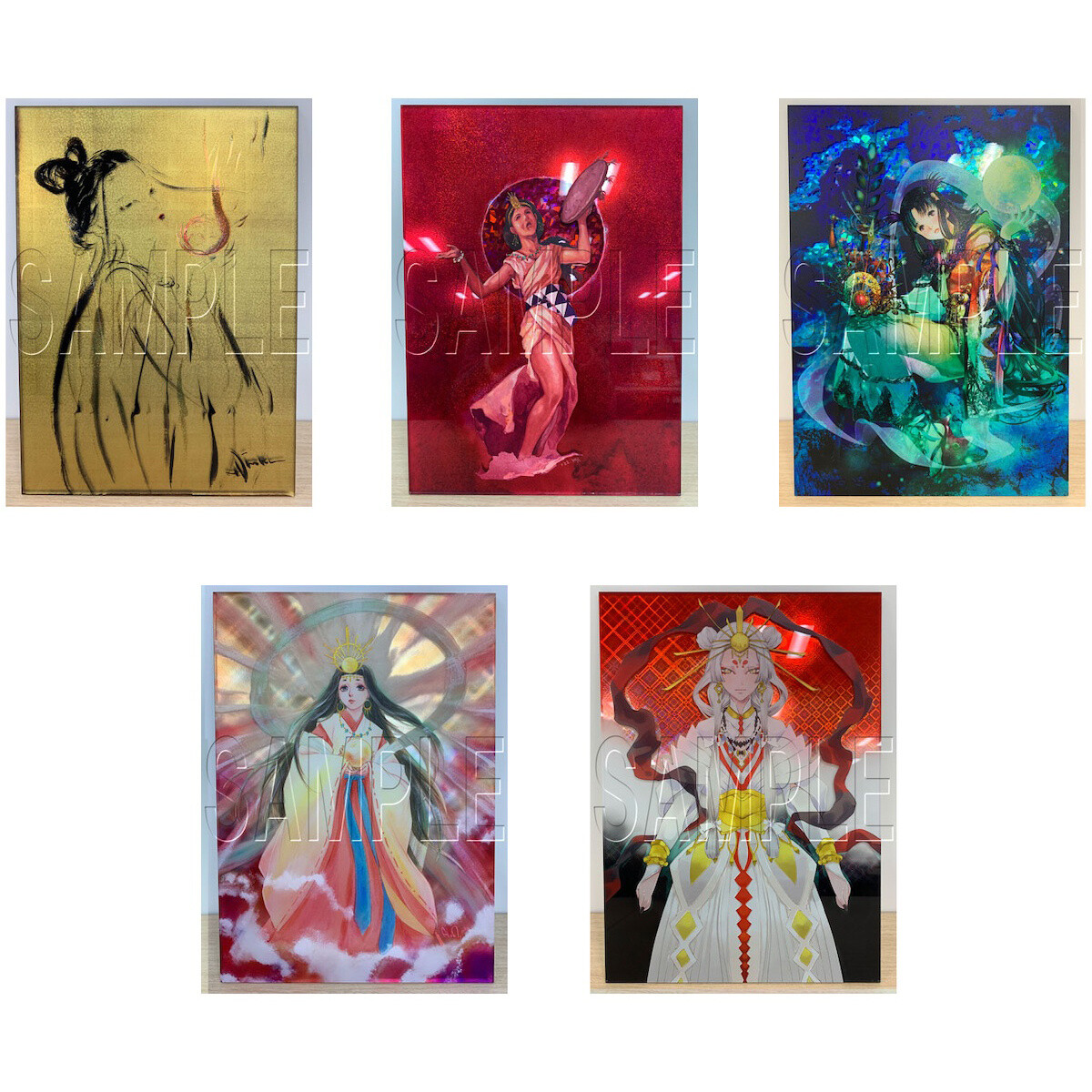 Amaterasu Omikami Large Hologram Art Collection: KADOKAWA - Tokyo Otaku ...