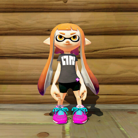 Splatoon Logo Black T-Shirt - Tokyo Otaku Mode (TOM)