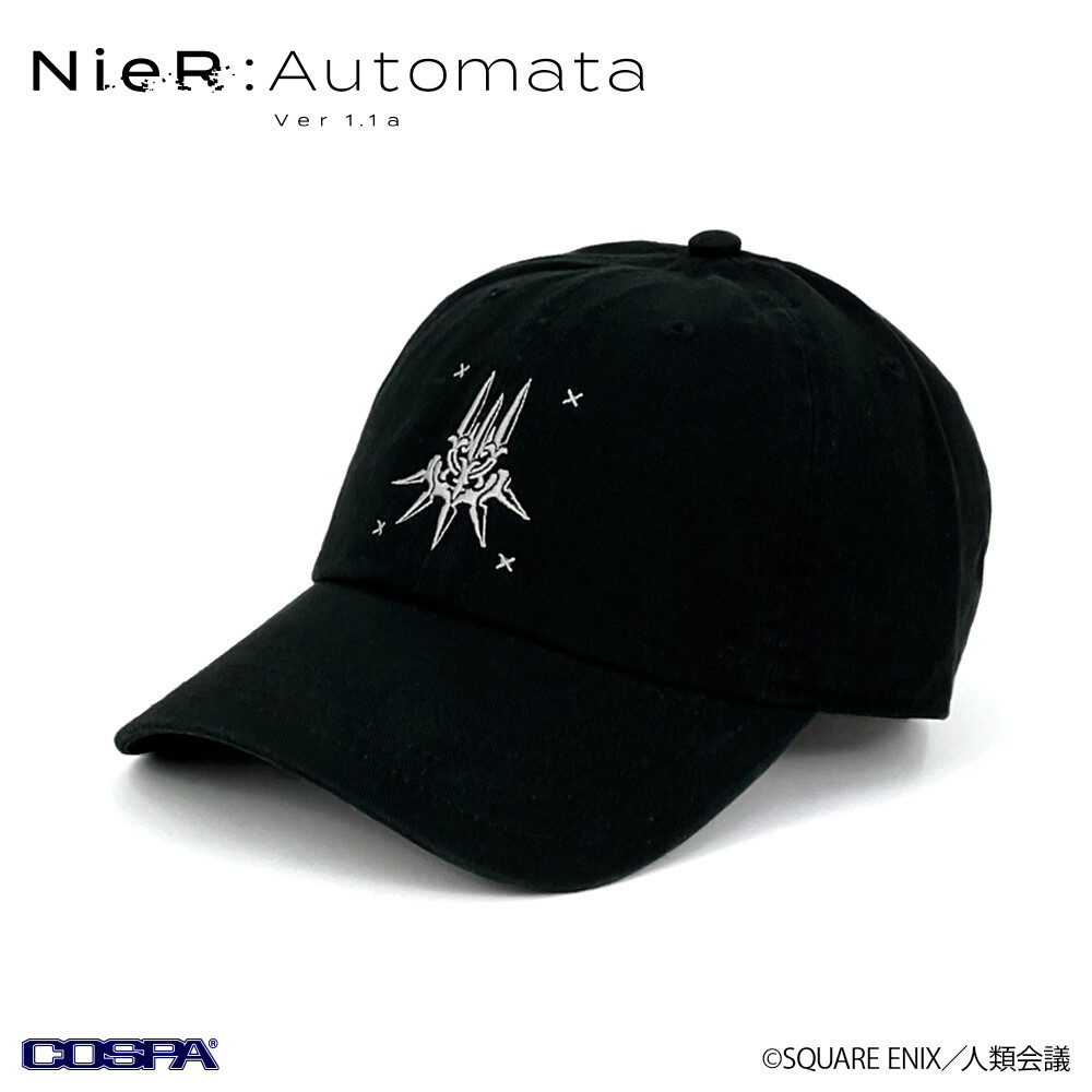 NieR: Automata Ver 1.1a Yorha Corps Embroidery Low Cap Black: COSPA 47% OFF - Tokyo Otaku Mode (TOM)