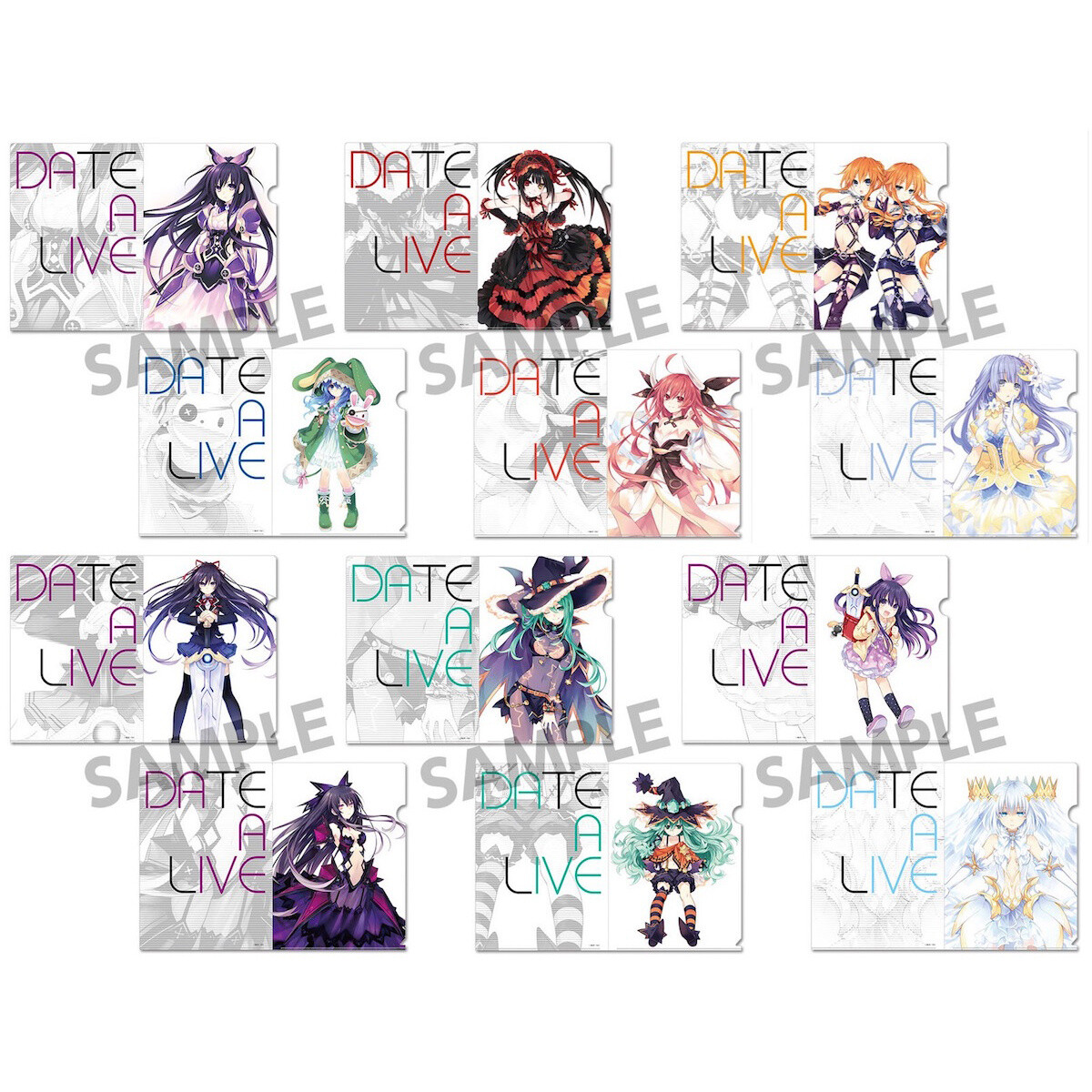 Date A Live Clear File Sets: Hobby Stock - Tokyo Otaku Mode (TOM)