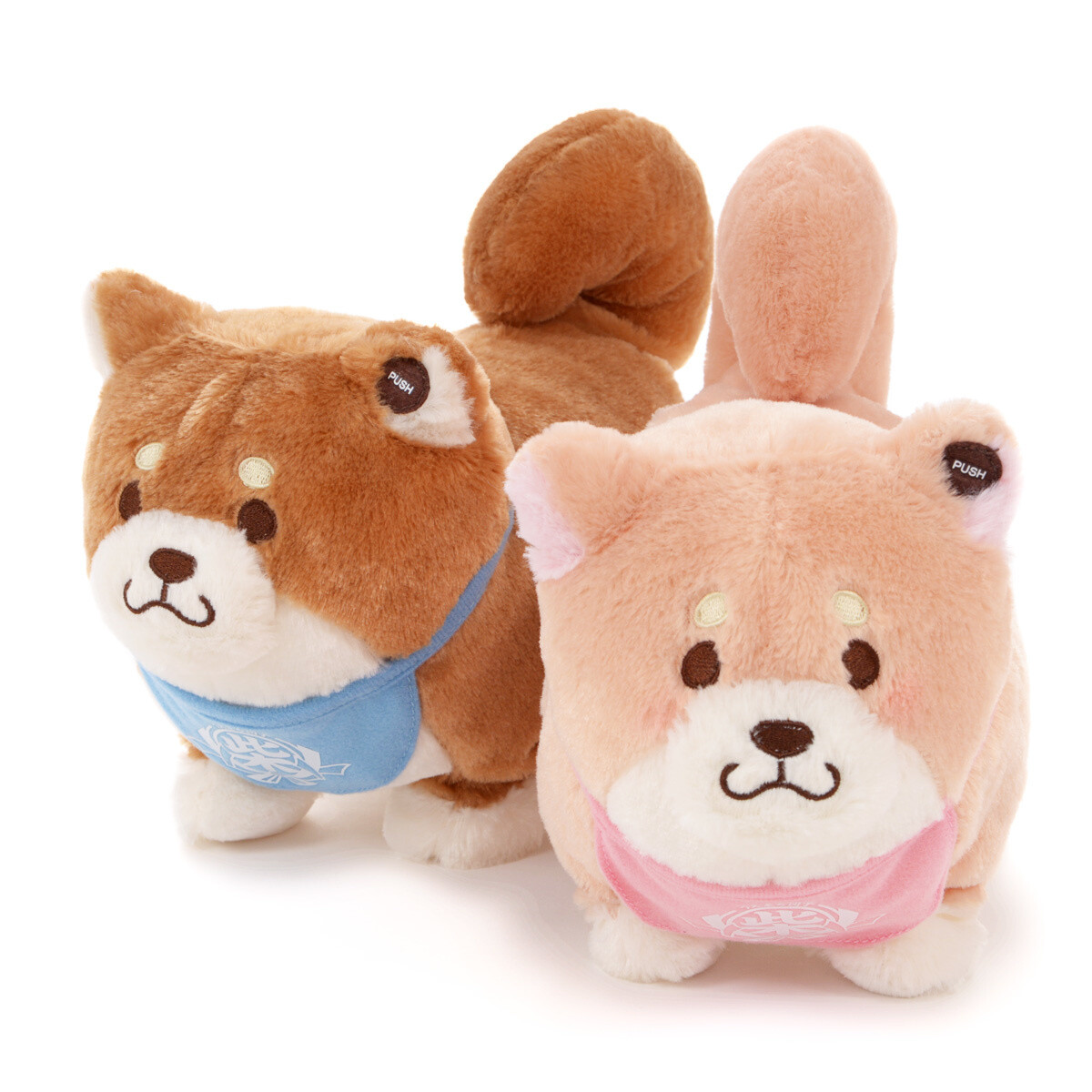 Chuken Mochi Shiba Sakura & Monaka Trotting Plush Collection - Tokyo ...
