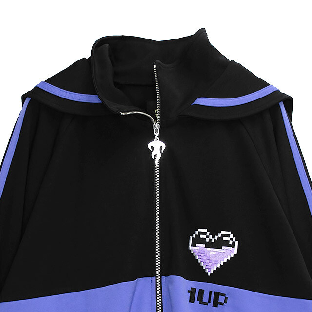 LISTEN FLAVOR 1-Up Heart Sailor Jersey Hoodie: Listen Flavor - Tokyo ...