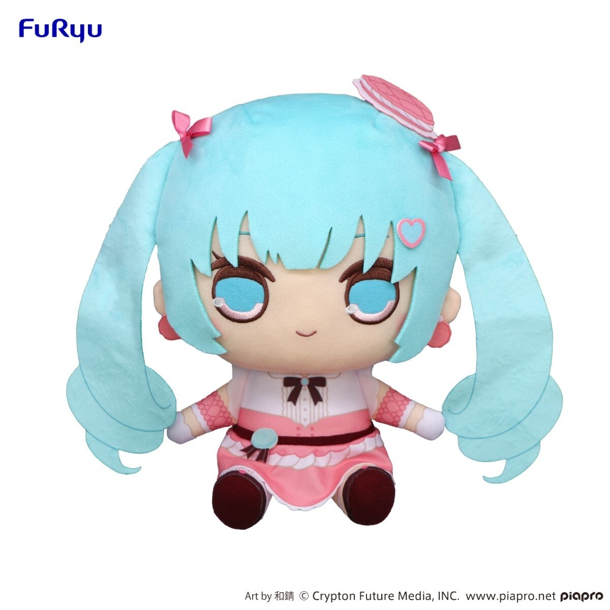 Hatsune Miku: Macaroon Ver. Kyurumaru Big Plush Toy - Tokyo Otaku Mode ...