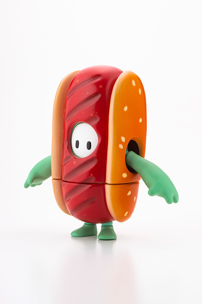 Fall Guys Action Figure Pack 03: Mint Chocolate/Hot Dog Costume ...