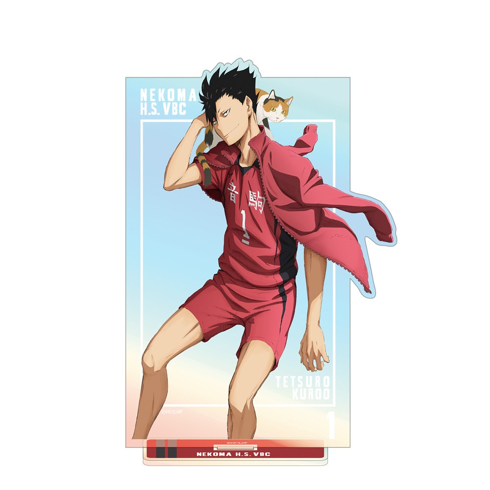 Haikyu!! Large Aurora Acrylic Stand Tetsuro Kuroo: Challenge and Growth ...
