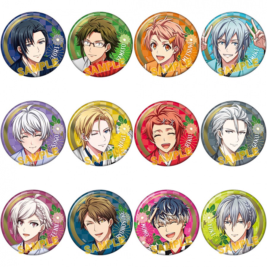IDOLiSH 7 Happy New Year 2019 Character Badge Collection - Tokyo Otaku ...