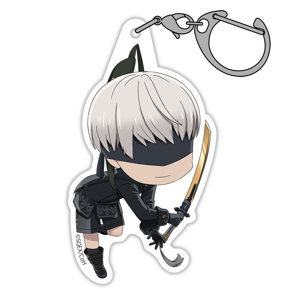 NieR: Automata Ver 1.1A 9S Acrylic Tsumamare Keychain Collection ...