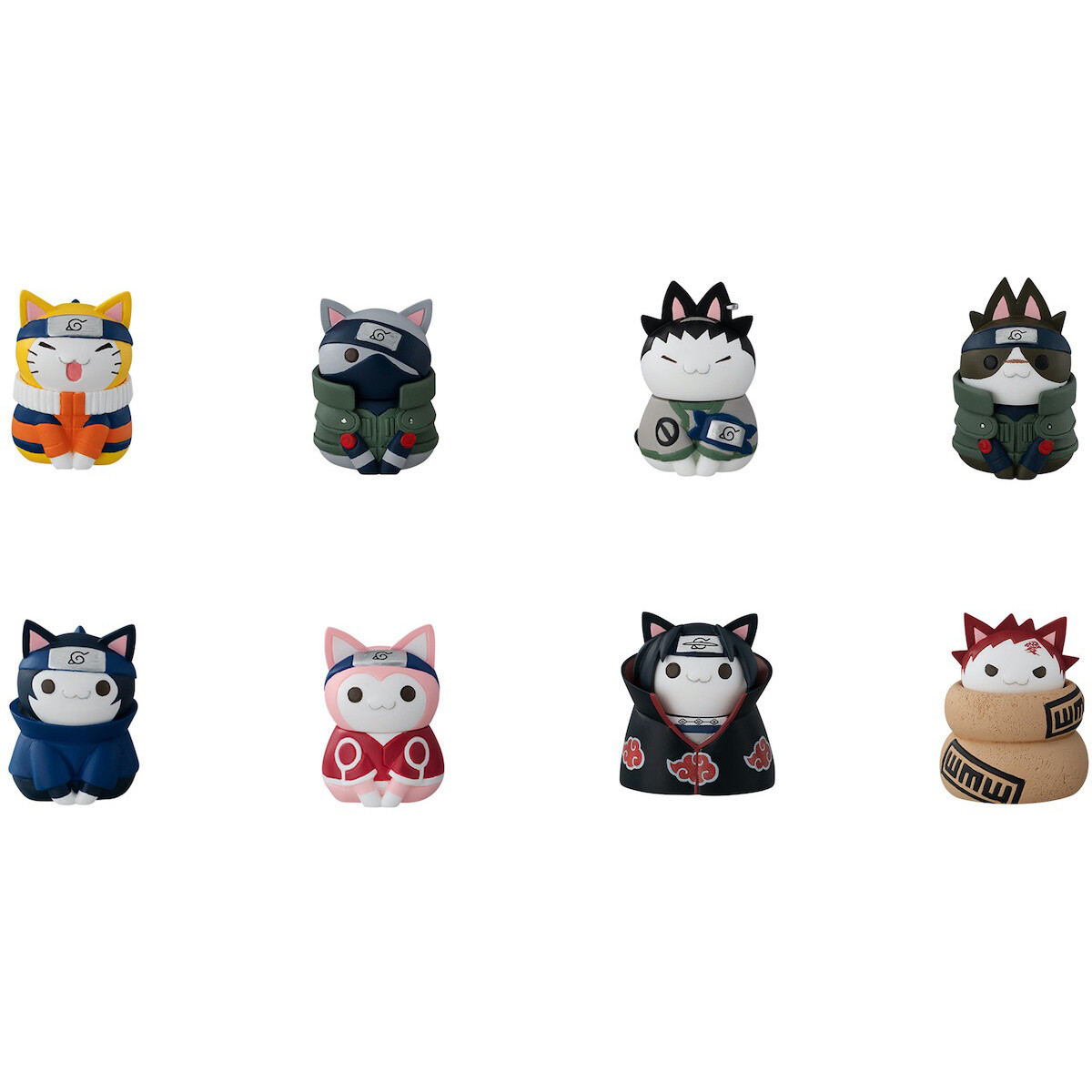 Naruto Cats of Konoha Village Box Set: Megahouse - Tokyo Otaku Mode (TOM)