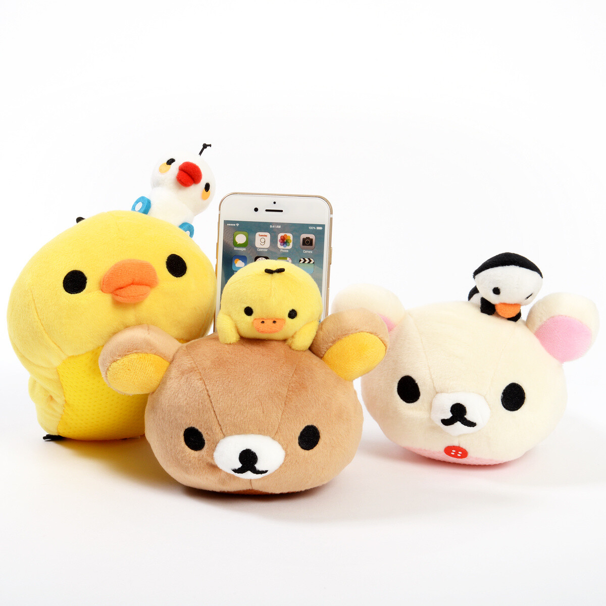 Rilakkuma Huggable Smartphone Stand Plushies - Tokyo Otaku Mode (TOM)