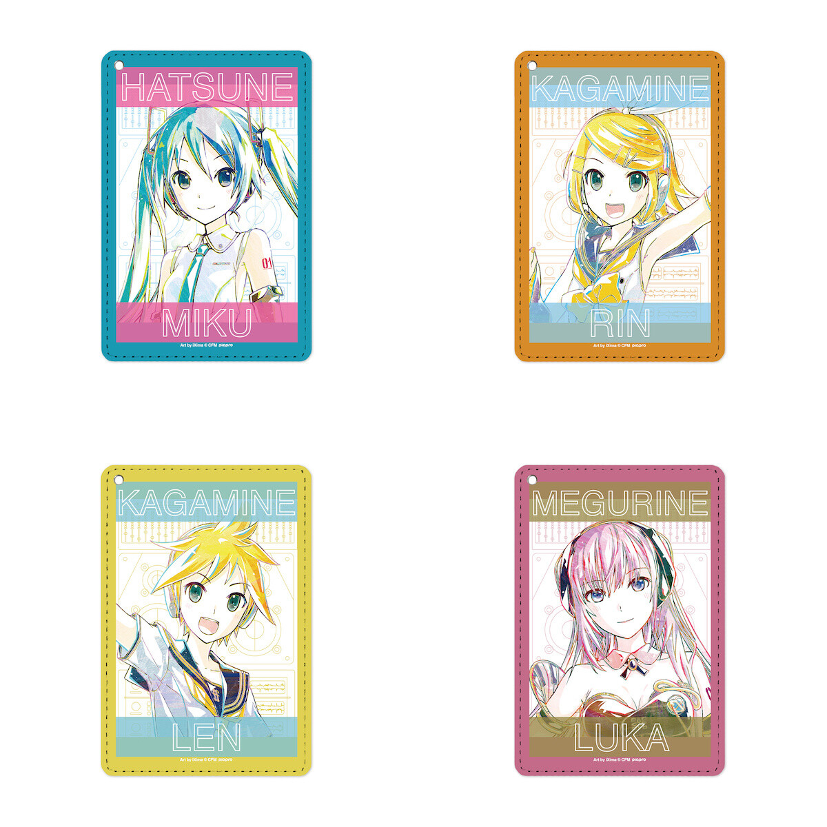 Piapro Characters Ani-Art 1-Pocket Pass Cass Collection Vol. 2 - Tokyo ...