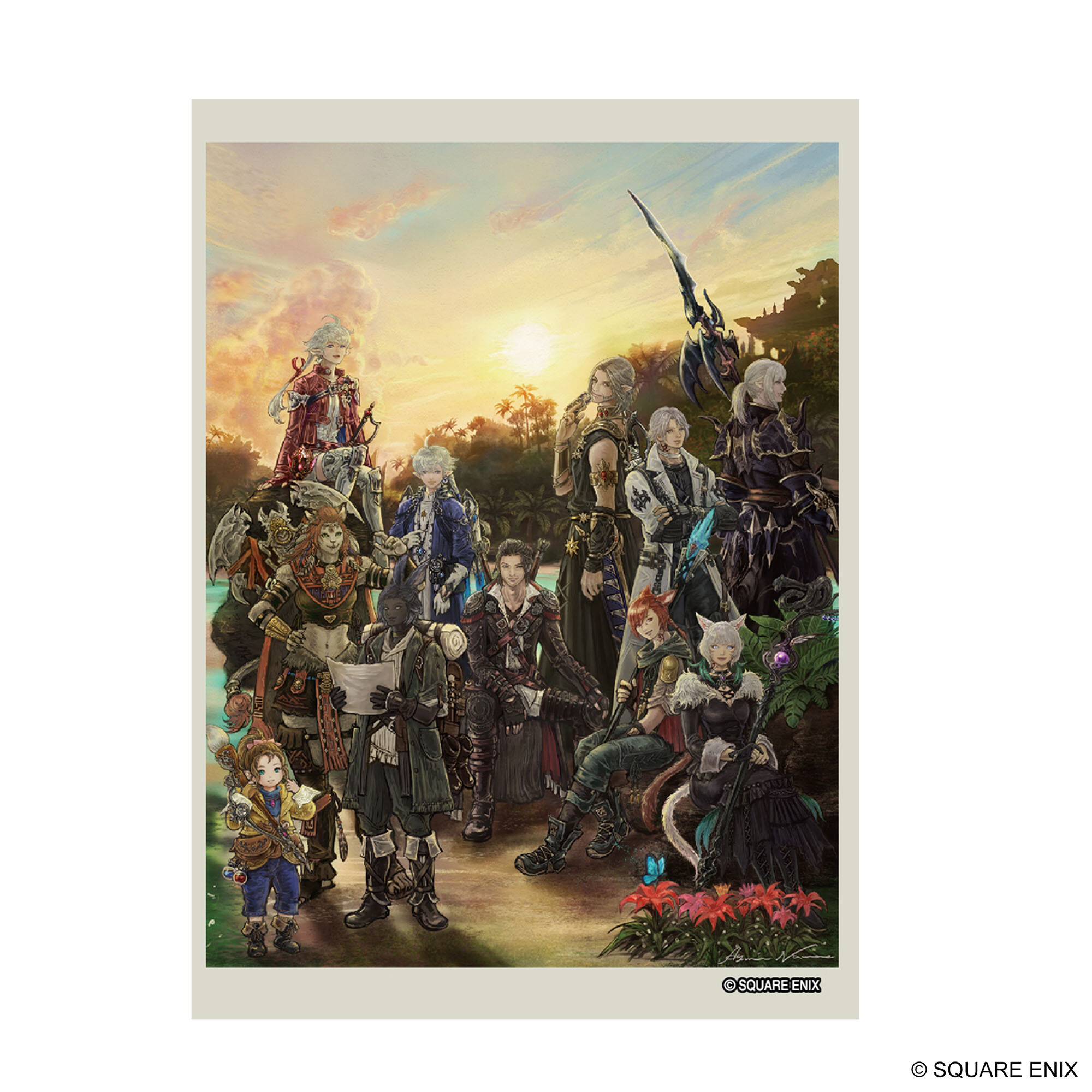 Final Fantasy Card Sleeve Series FFXIV FFCSS-19: SQUARE ENIX 63% OFF ...