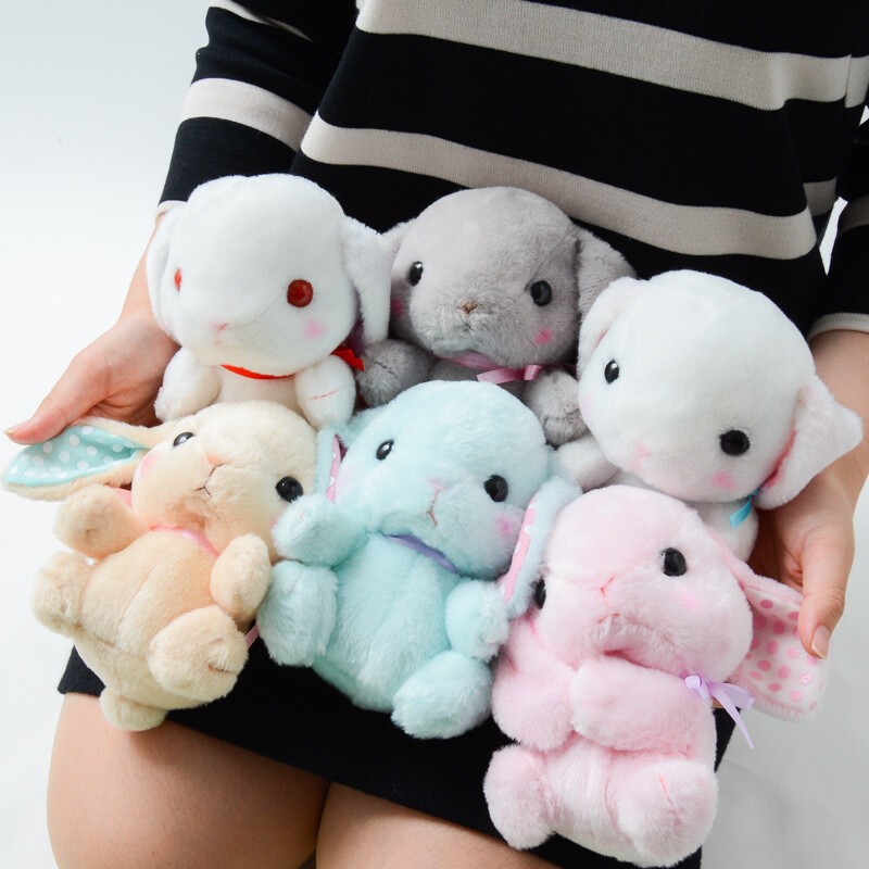 Pote Usa Loppy Pop Rabbit Plush Collection (Standard) - Tokyo Otaku ...