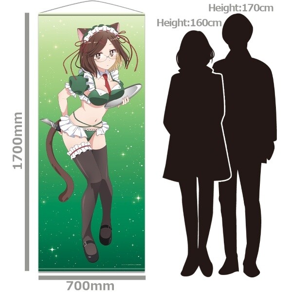A Ninja and an Assassin Under One Roof Almost Life-Size Tapestry Konoha Koga: Cat Ears Swimsuit ...