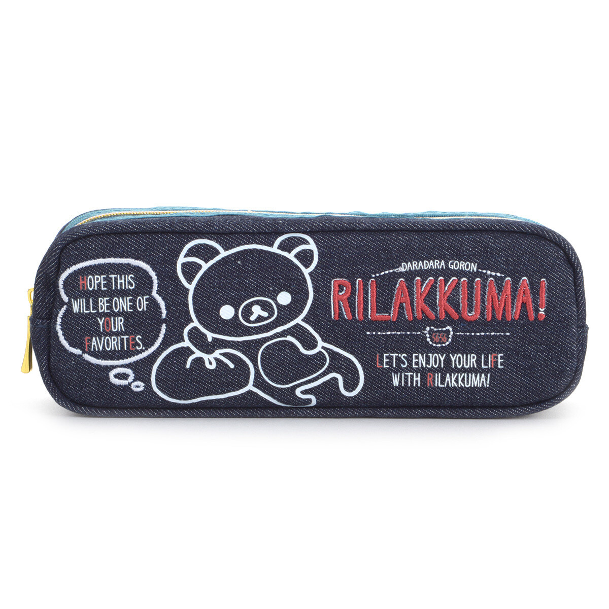 Rilakkuma Denim Pen Pouch: San-X - Tokyo Otaku Mode (TOM)