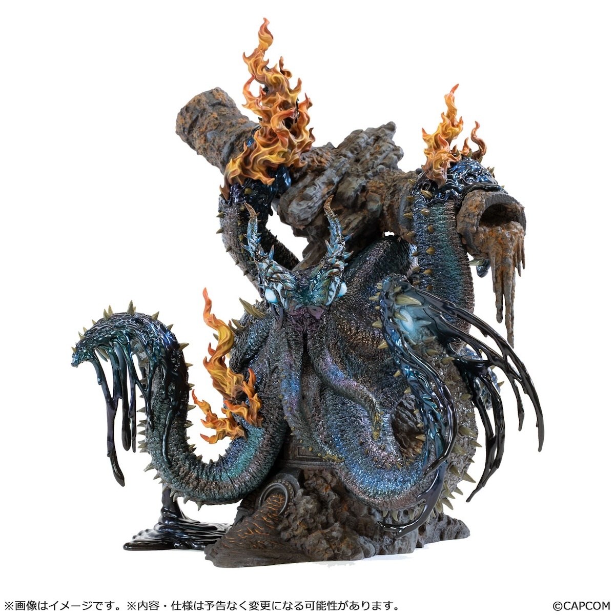 Capcom Figure Builder Creators Model Hell Flame Octopus Nu Udra - Tokyo ...