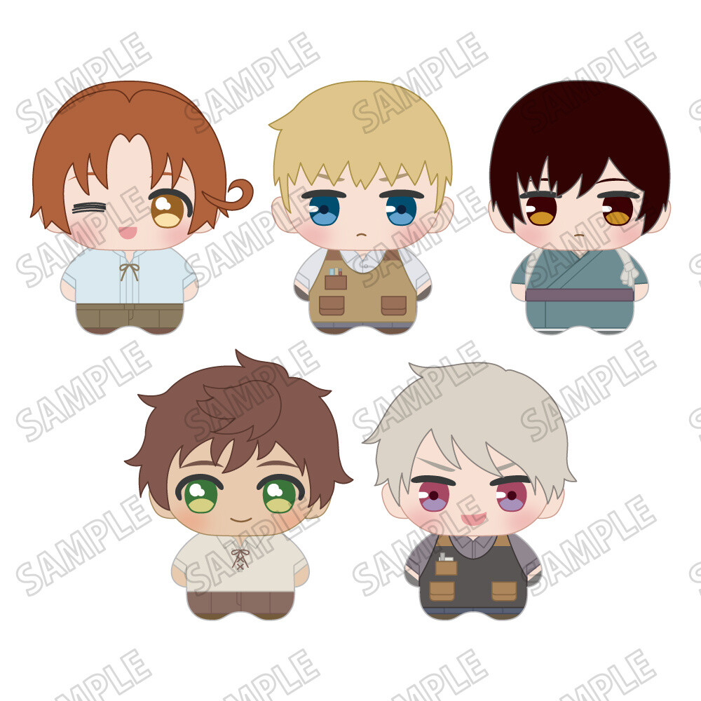 Hetalia: World Stars Mini Chamu Mascot Vol. 1 Box Set: Medicos ...
