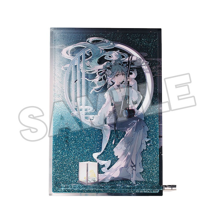 Hatsune Miku: Han Gong Qiu Yue Ver. Glitter Acrylic Block: Good Smile ...