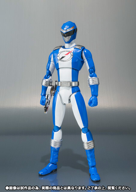 S.H.Figuarts Power Rangers Operation Overdrive Blue & Black Overdrive ...