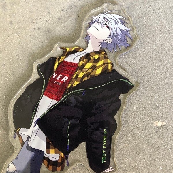 EVA STORE Original RADIO EVA Acrylic Stand Vol. 3: Kaworu - Tokyo Otaku ...