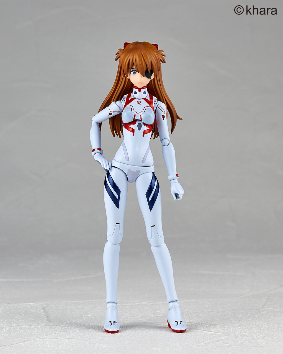 Revoltech Asuka Shikinami Langley Pressure Resistant Prototype Plug Suit For Deep Dive Ver