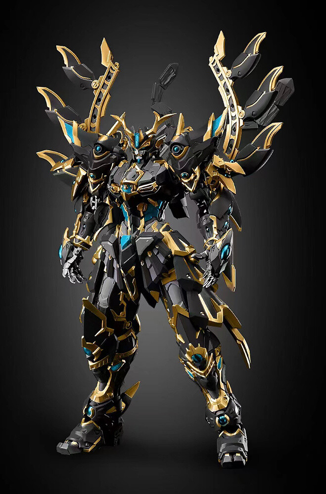 CD-01C Four Holy Beasts Black Dragon Alloy Action Figurine - Tokyo ...