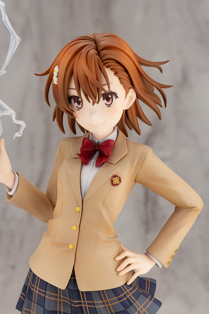 A Certain Scientific Railgun T Mikoto Misaka: 15th Anniversary Ver. 1/7 Scale Figure: KOTOBUKIYA ...