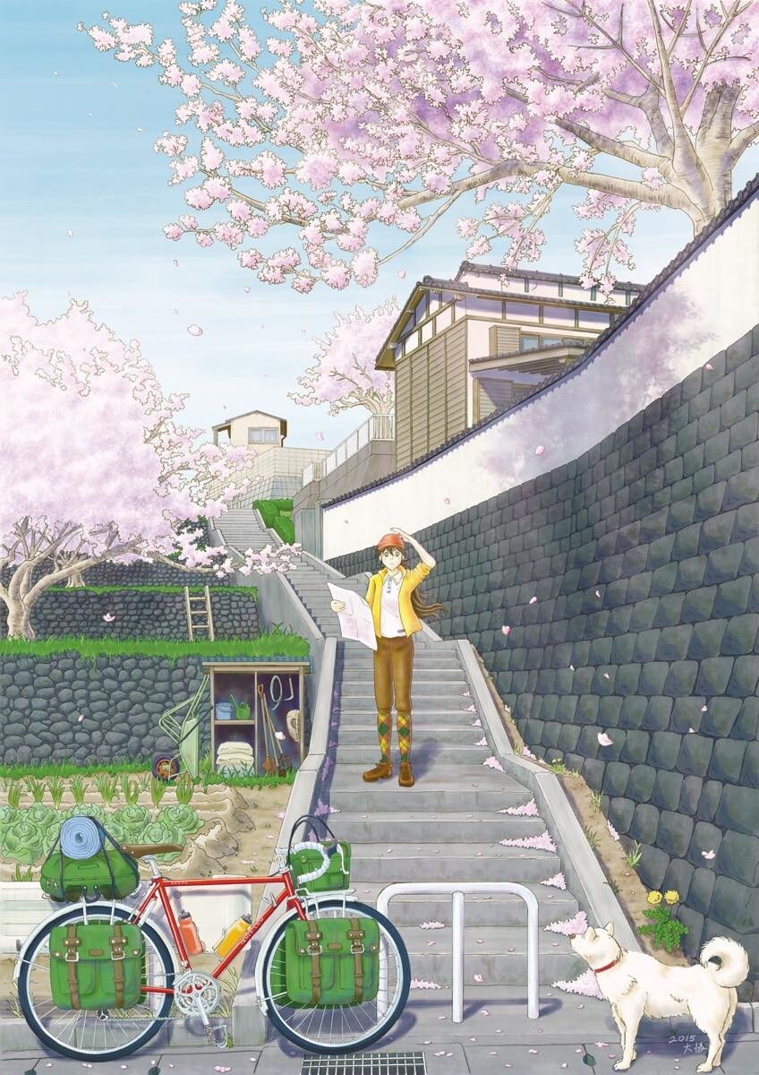 Sakura Exhibition: Daigo Fujiie "Lost the Way" Poster - Tokyo Otaku ...