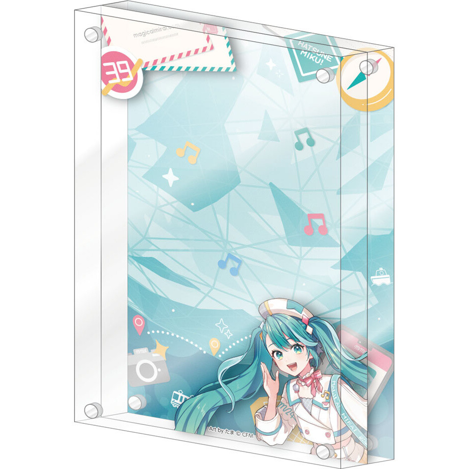 Hatsune Miku Magical Mirai 2024 Acrylic Magnet Frame Tama Ver. 59% OFF ...