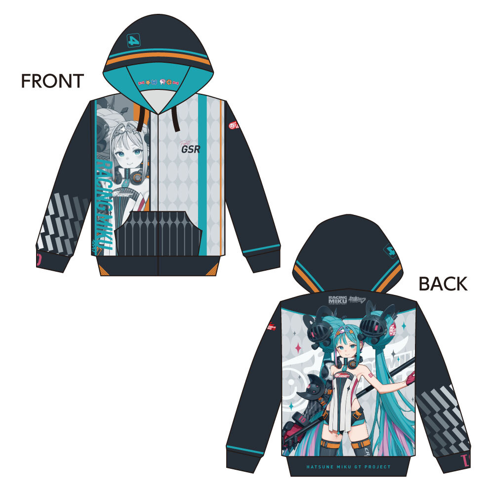 Racing Miku 2026 Ver. Full Graphic Hoodie Vol. 1 20% OFF - Tokyo Otaku ...