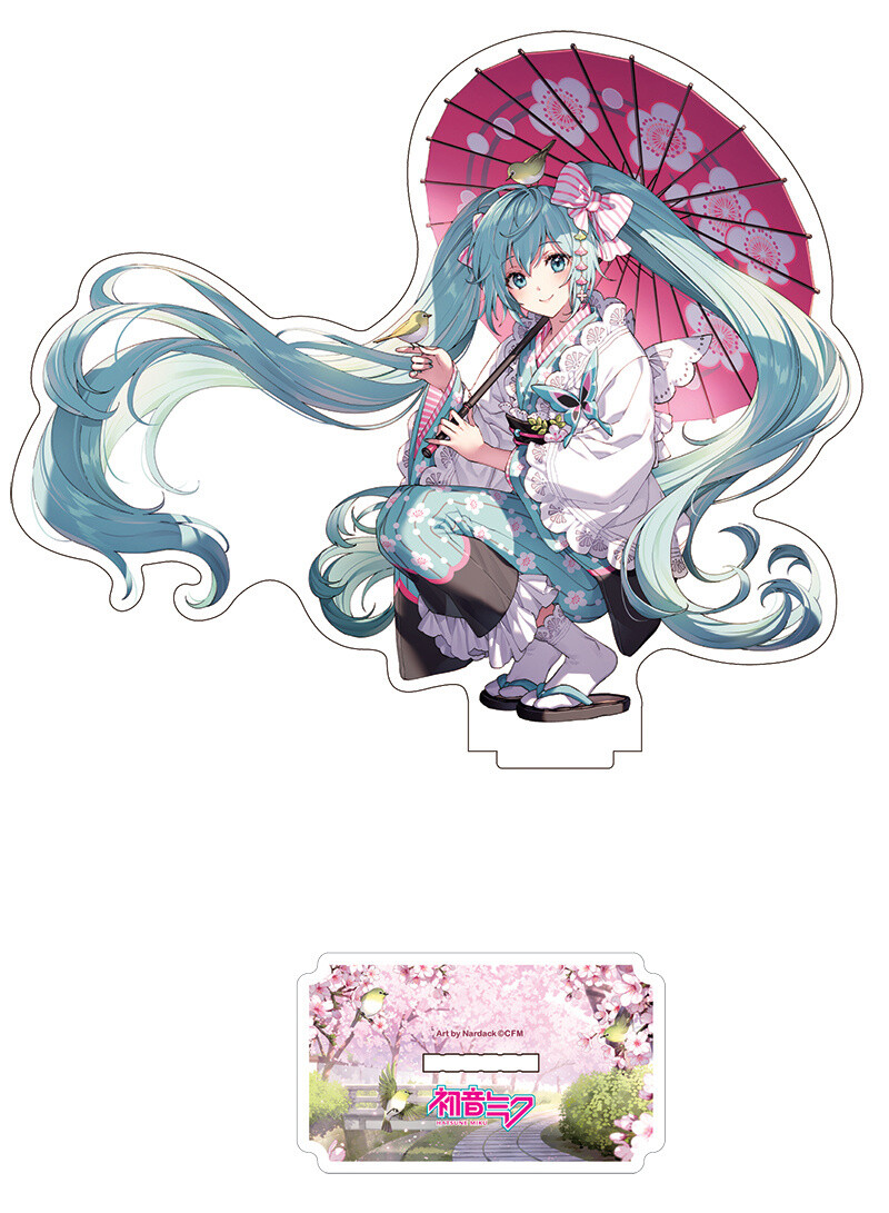 Hatsune Miku Day (March 9) Nardack Big Acrylic Stand: KADOKAWA - Tokyo Otaku Mode (TOM)